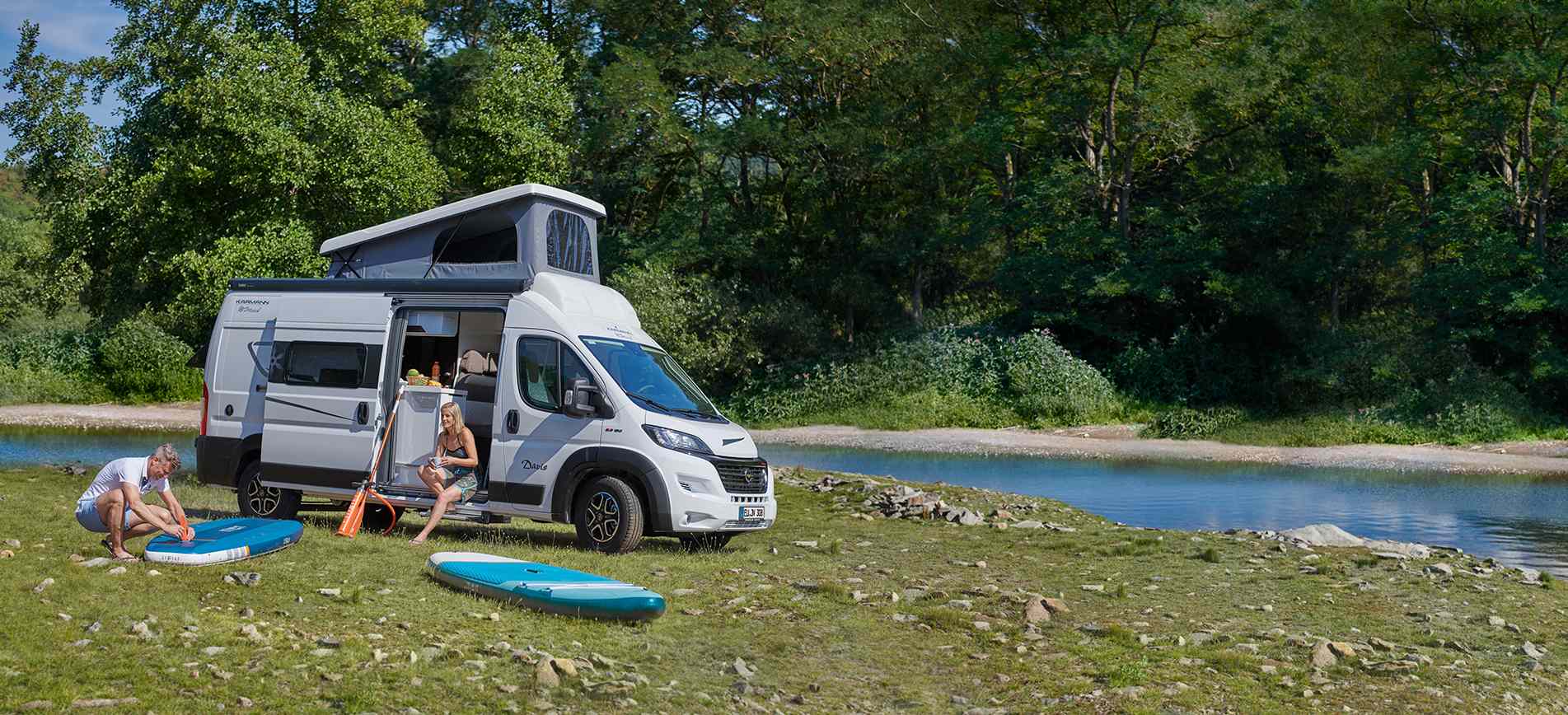 Karmann-Mobil - Kastenwagen und Campingbusse