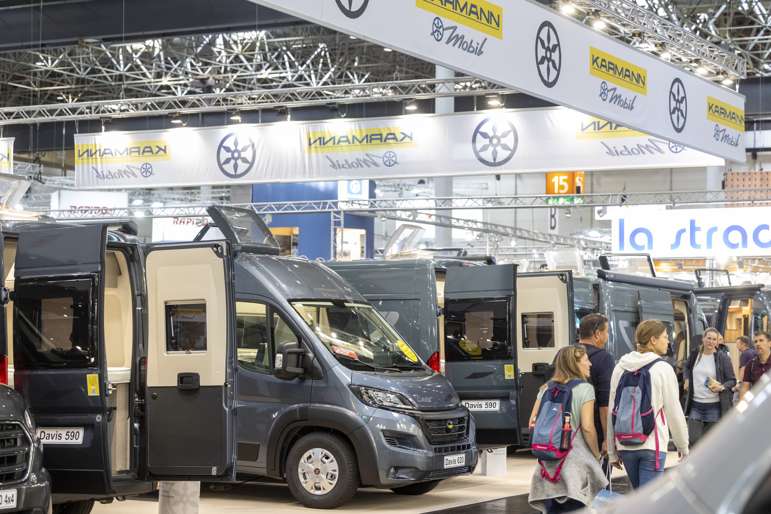 Karmann-Mobil auf dem Caravan Salon 2024 - Karmann-Mobil